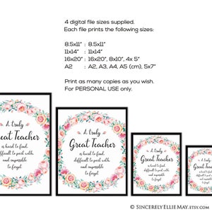 Teacher Retirement Gifts - A Truly Great Teacher is Hard to Find ...