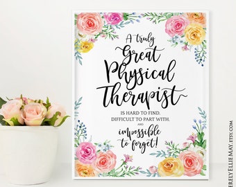 Occupational Therapy Gifts Therapists Appreciation Wall Art | Etsy