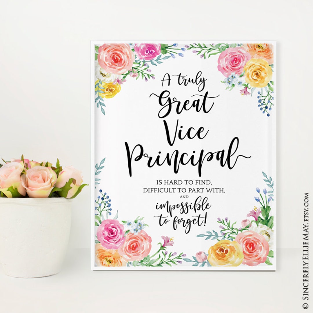 Vice Principal Gifts - Show Your Appreciation to Vice Principals With ...