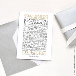American Creed Wall Art Printable, Dean Alfange My Creed Quote ...
