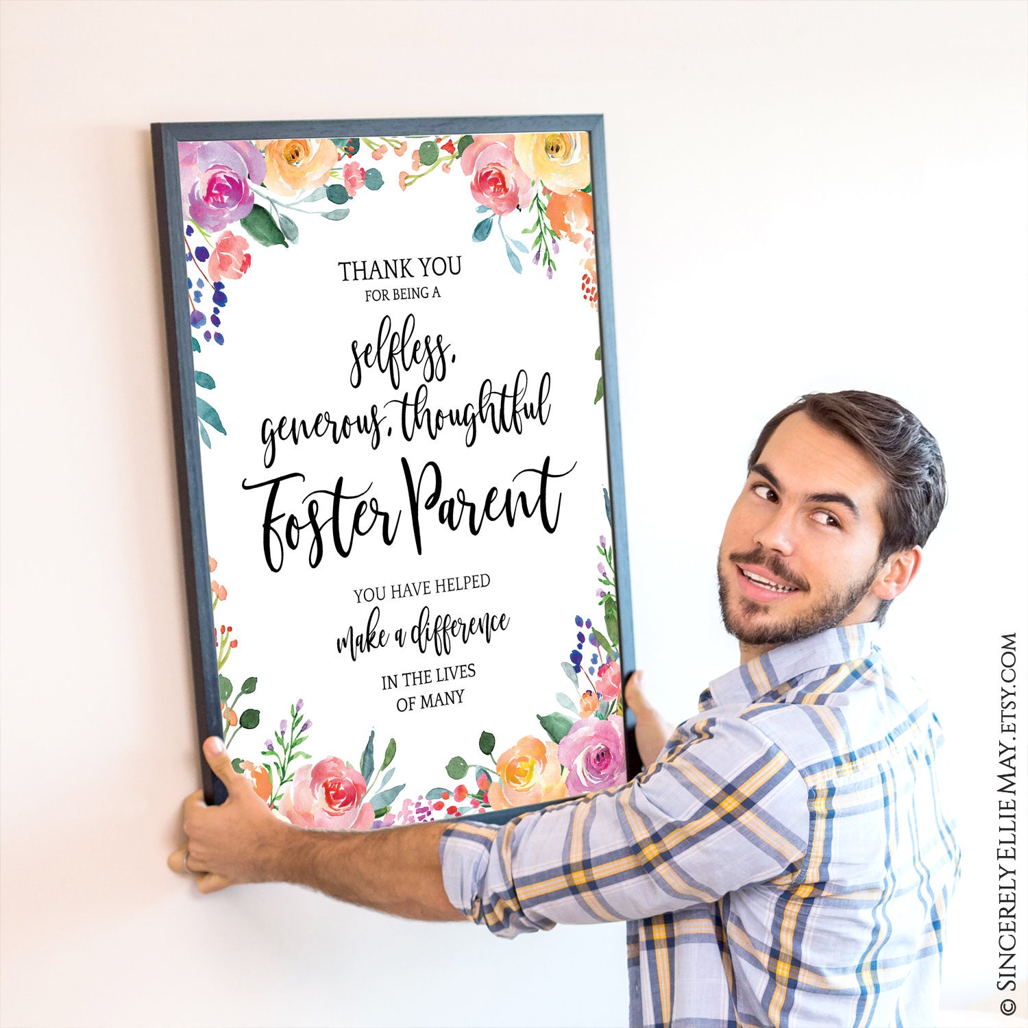 Foster Parent Appreciation Gifts, Great as Foster Care Printable Thank ...