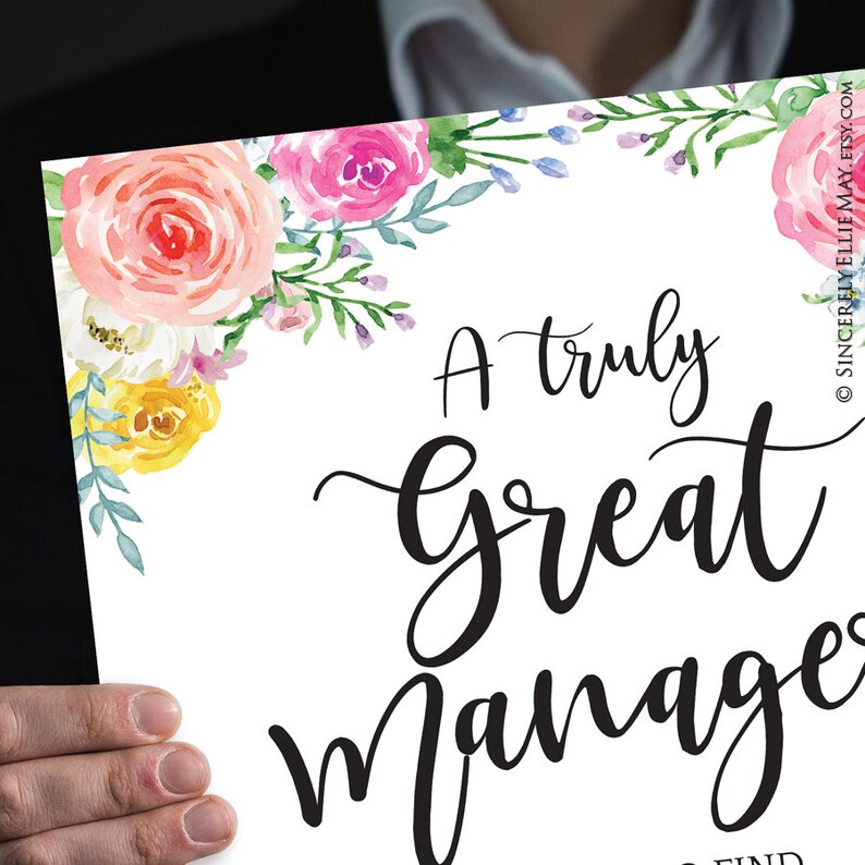 Women Retirement Gift, Goodbye Manager - A Truly Great Manager is Hard ...