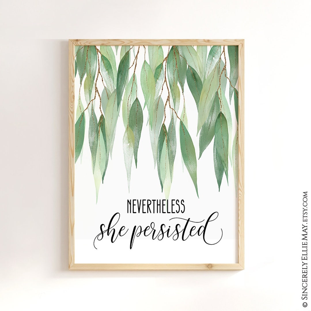 Friend Gifts for Women, Inspiring Quote Wall Art Printable ...