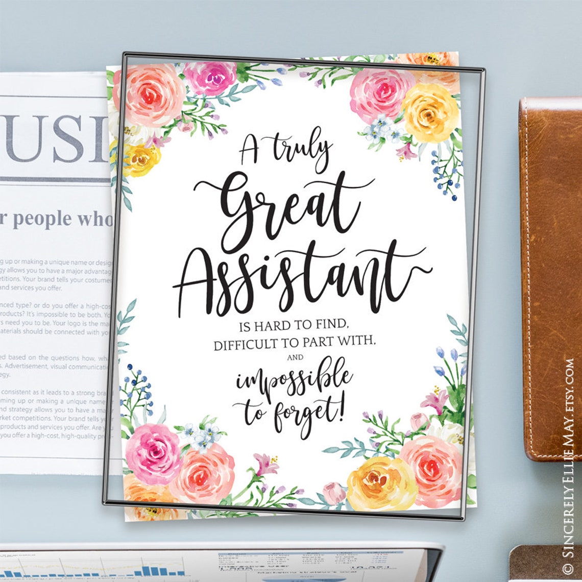 Personal Assistant Gifts A Truly Great Assistant is Hard to - Etsy ...