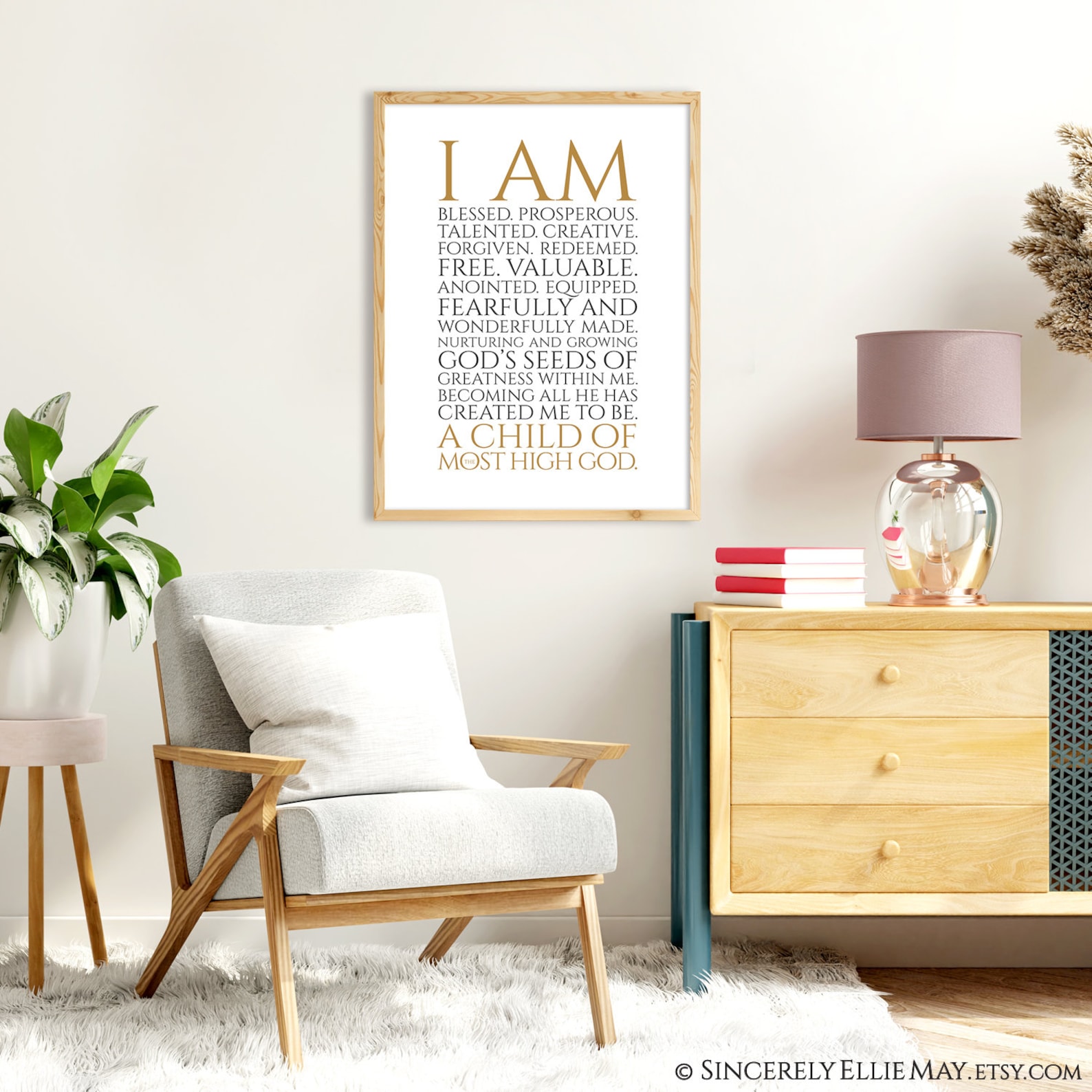 Who I Am in Christ Identity in Christ I Am A Child of the - Etsy