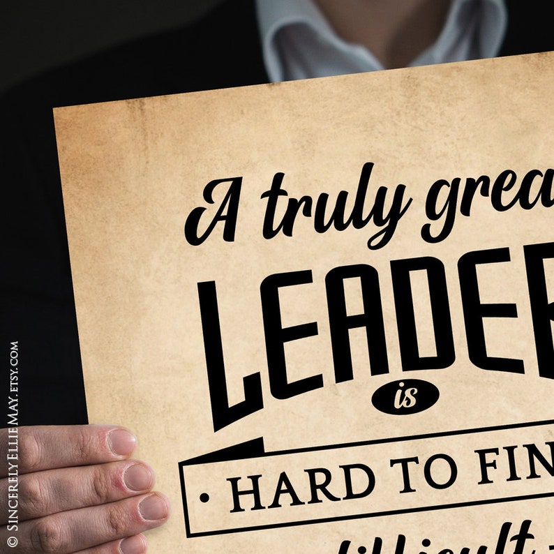 Great Male Leadership Quote Gifts Boy Scout Leaders - Etsy Australia