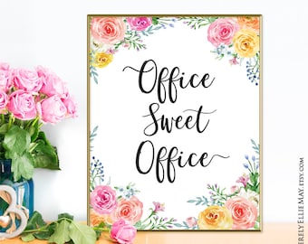 Home Sweet Work - Etsy