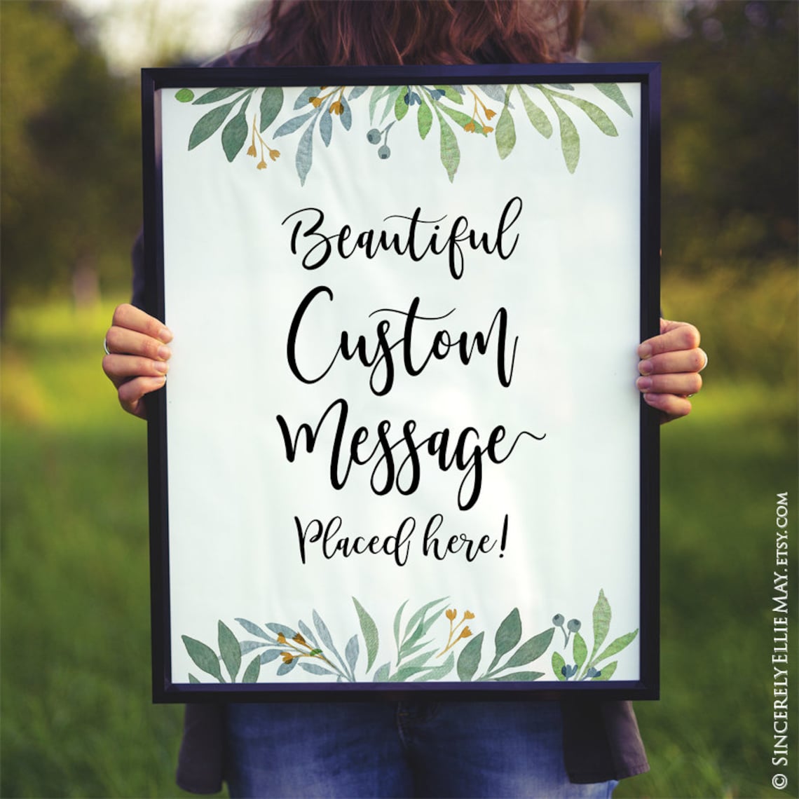 Your Quote Here Customized Quote Sign Printable - Etsy Australia