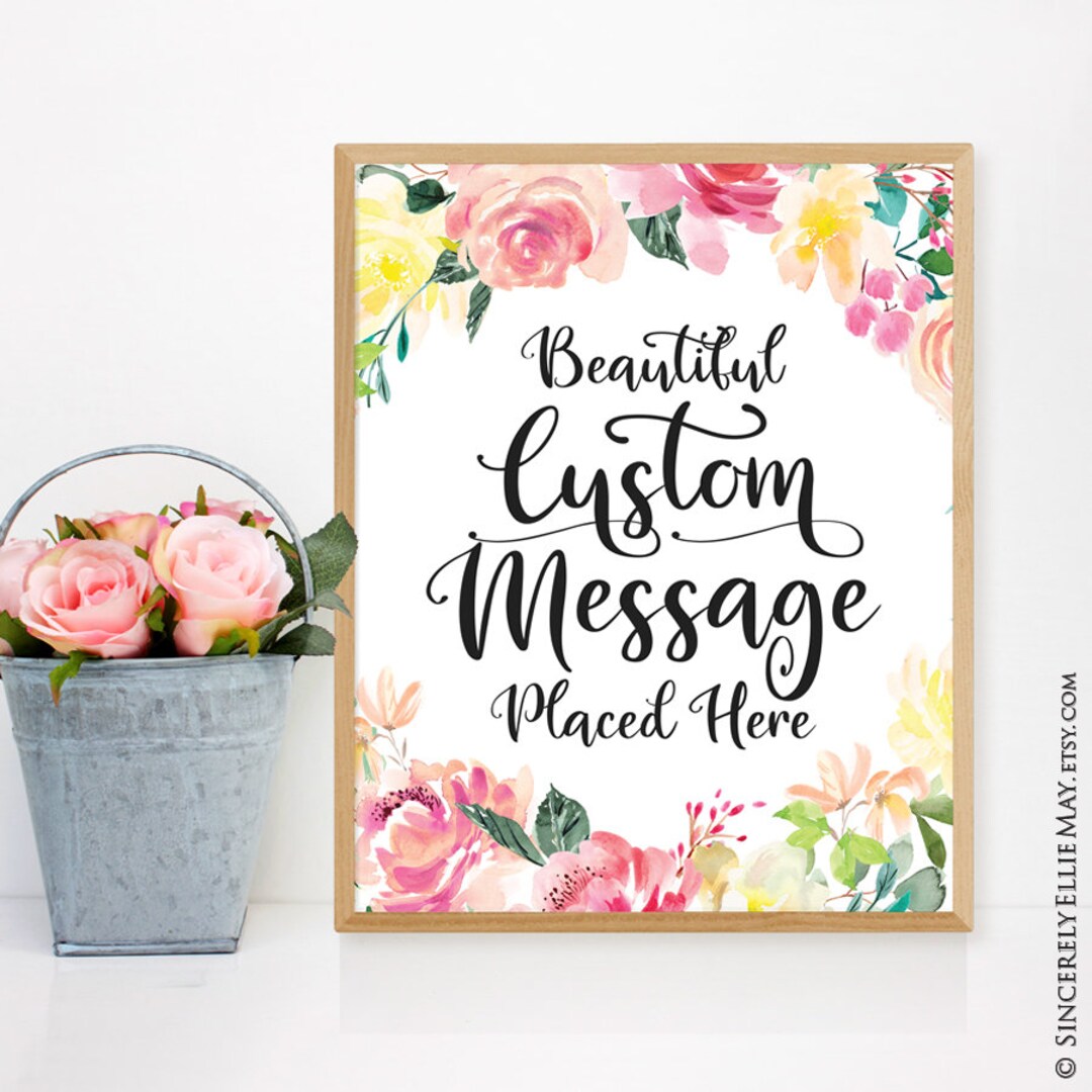 Custom Office Cubicle Decor, Apartment Sign Personalized Quote Gift ...