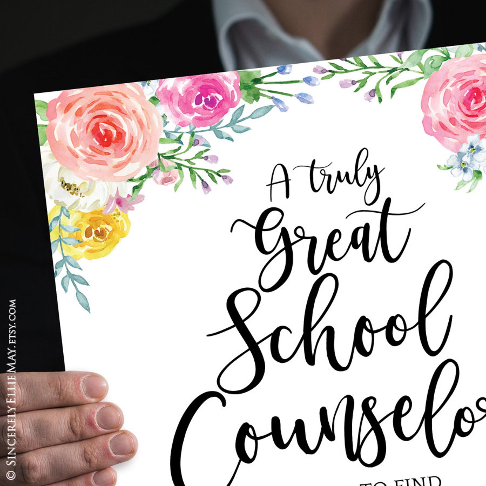 School Counselor Office Wall Decor Printable and Card Gifts - Etsy Ireland