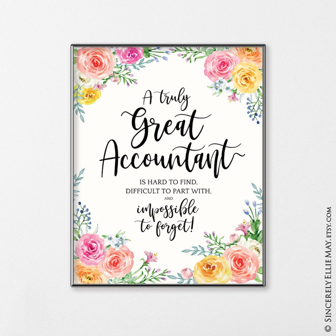 Accountant Gifts Accounting Co Worker Office Decor | Etsy