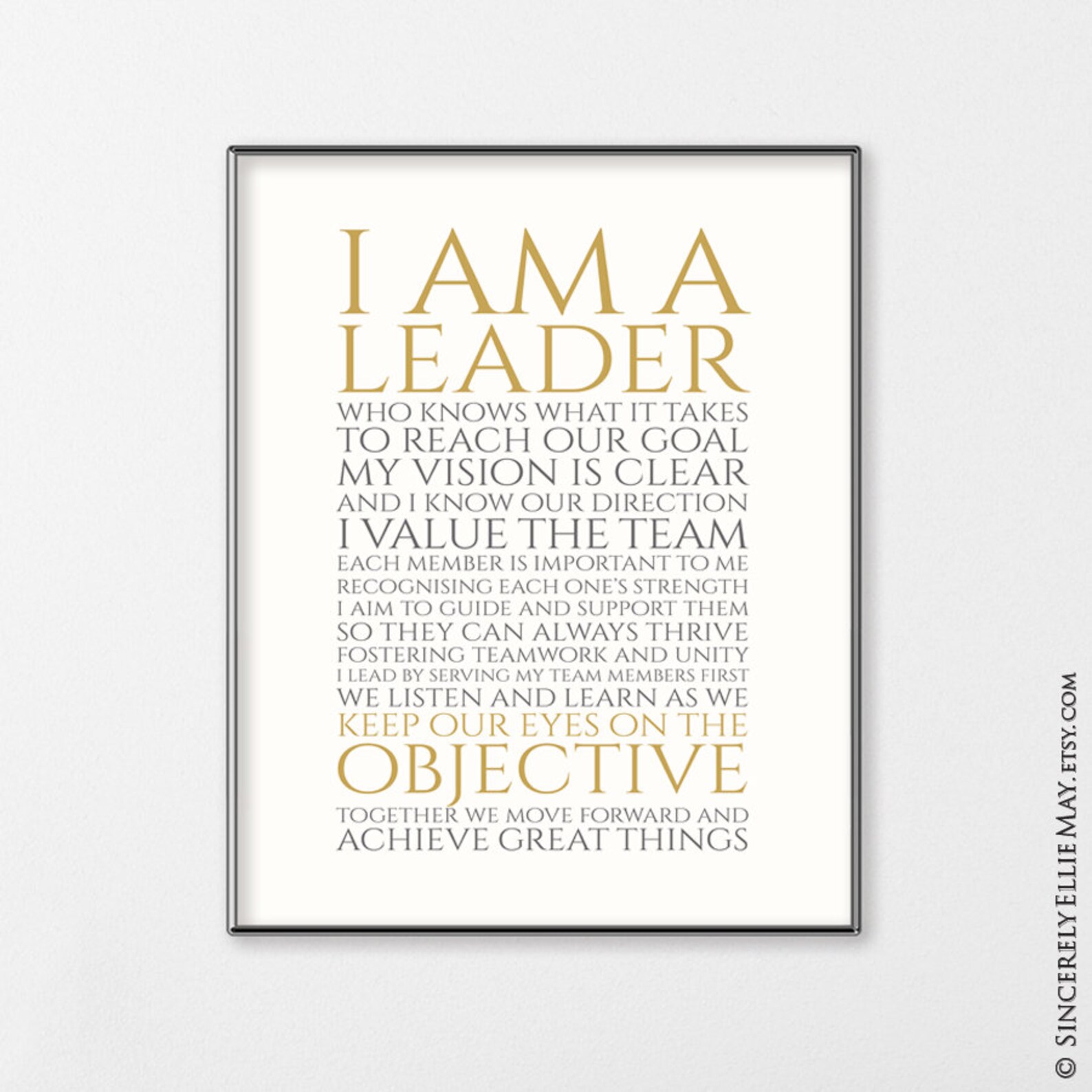 Leadership Motivational Quotes Success Signs Great as Gifts - Etsy ...