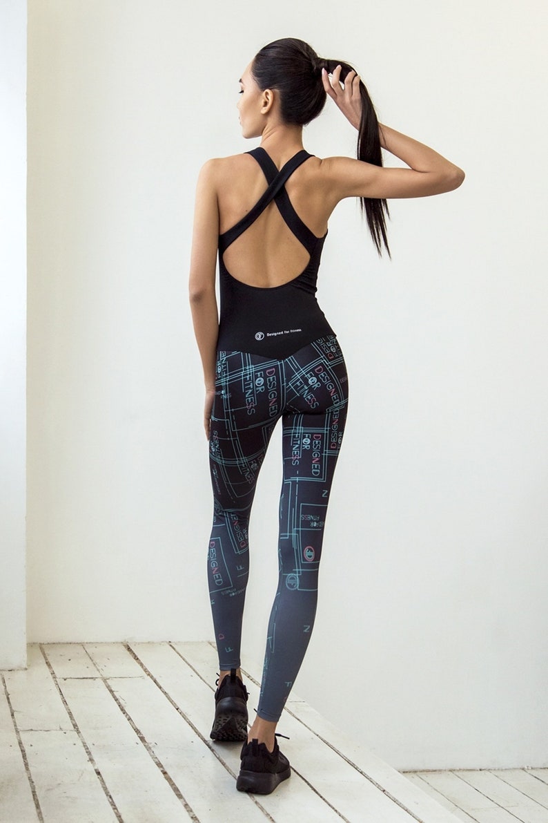 Unitard Bodysuit Catsuit Jumpsuit Brazilian Workout Activewear Etsy