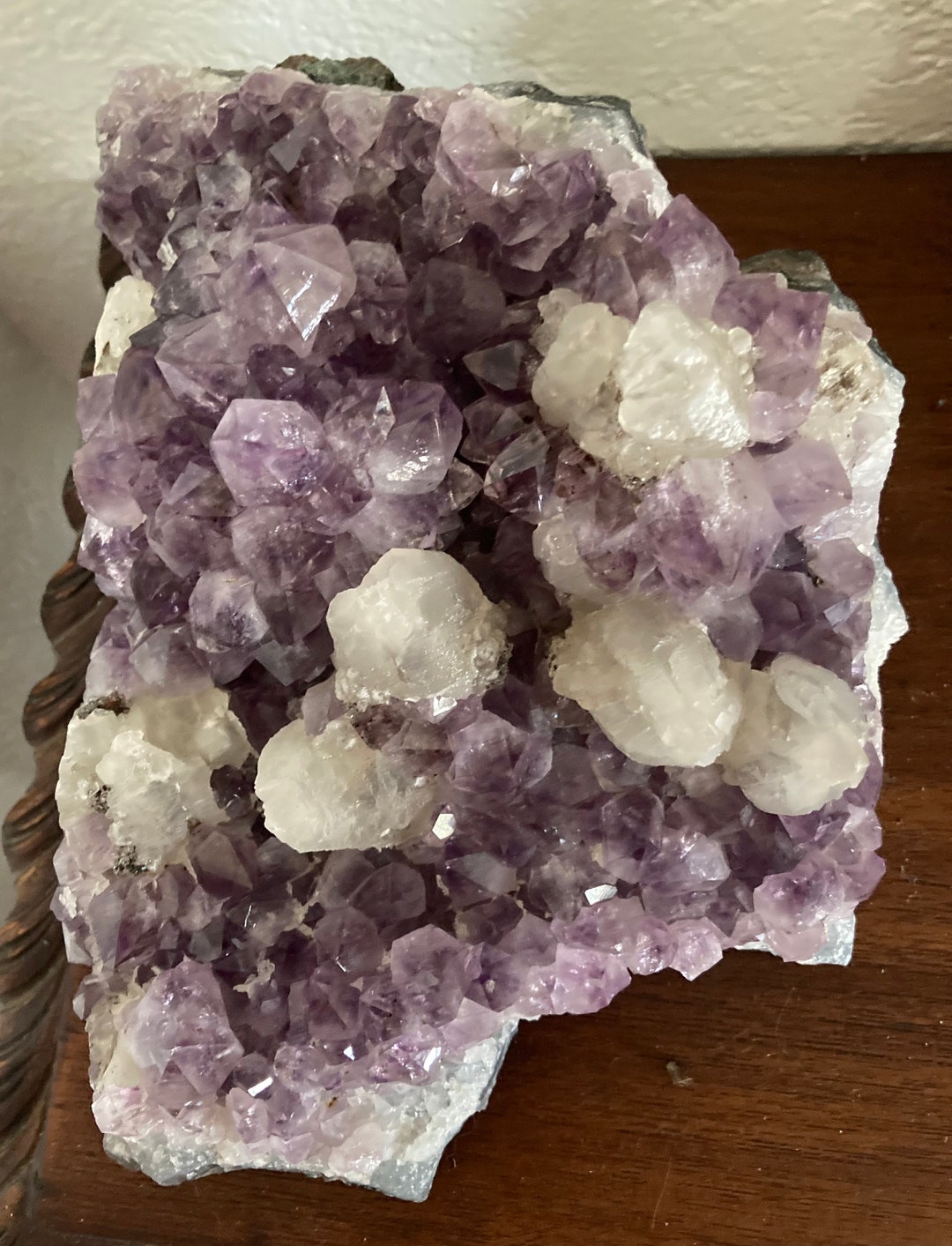 Large Amethyst Rock With Matrix - Etsy