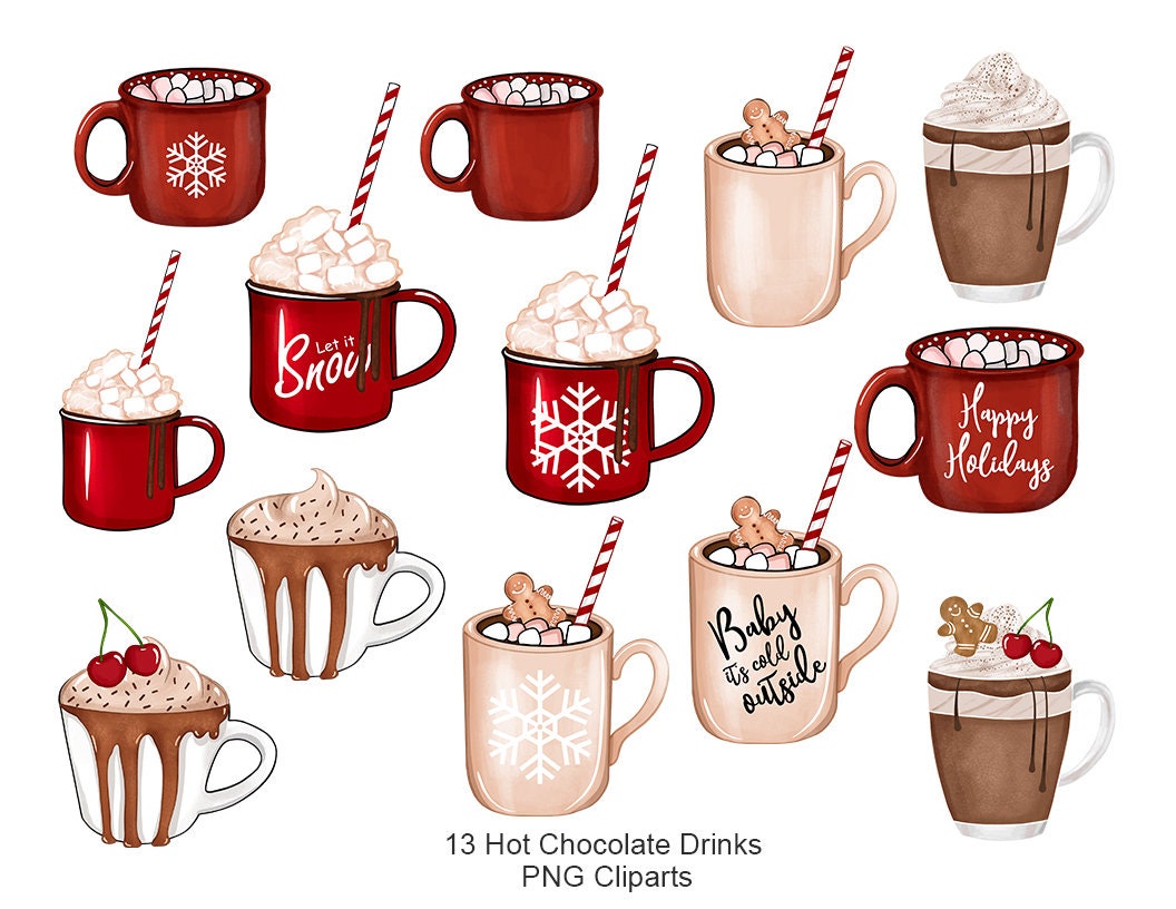 Kids Hot Chocolate Kids Clipart