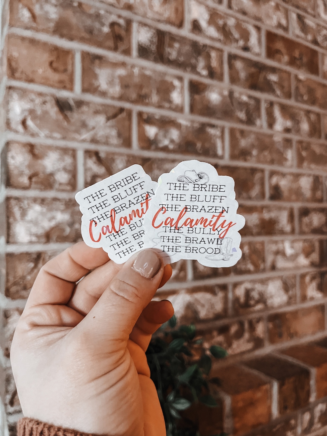 Calamity Book Title Stickers officially Licensed by Devney Perry - Etsy