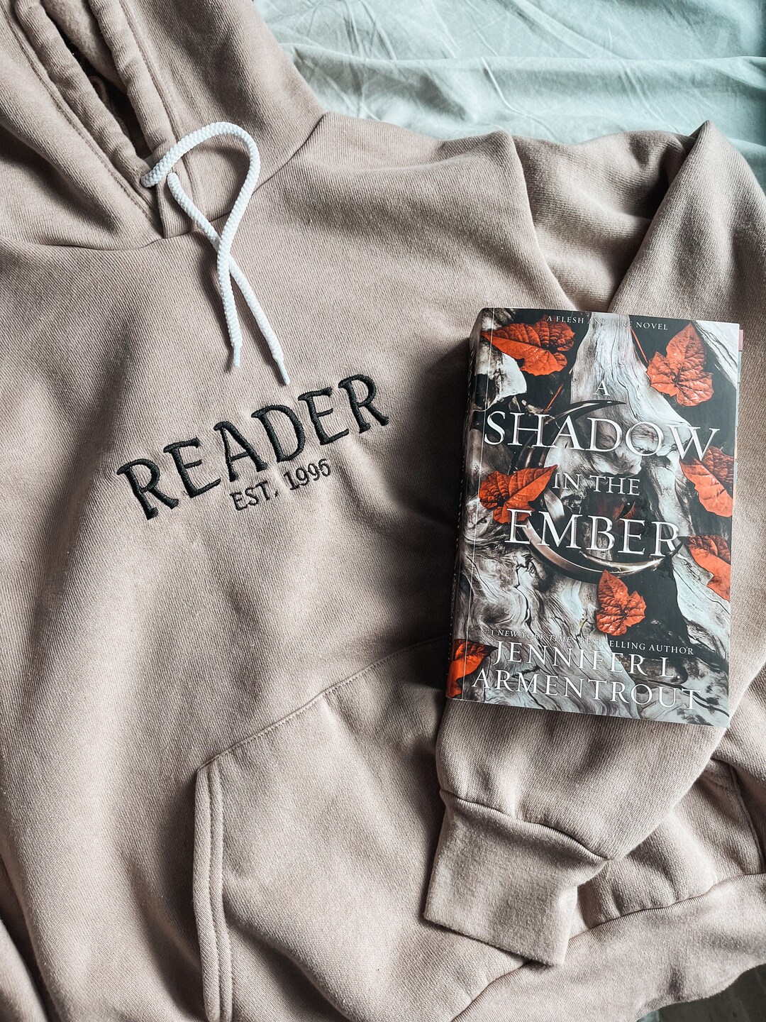 Reader EST Embroidered T-shirt - Etsy