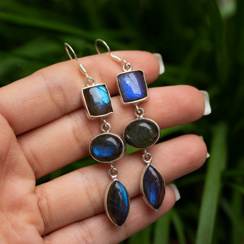 Labradorite Jewelry - Etsy