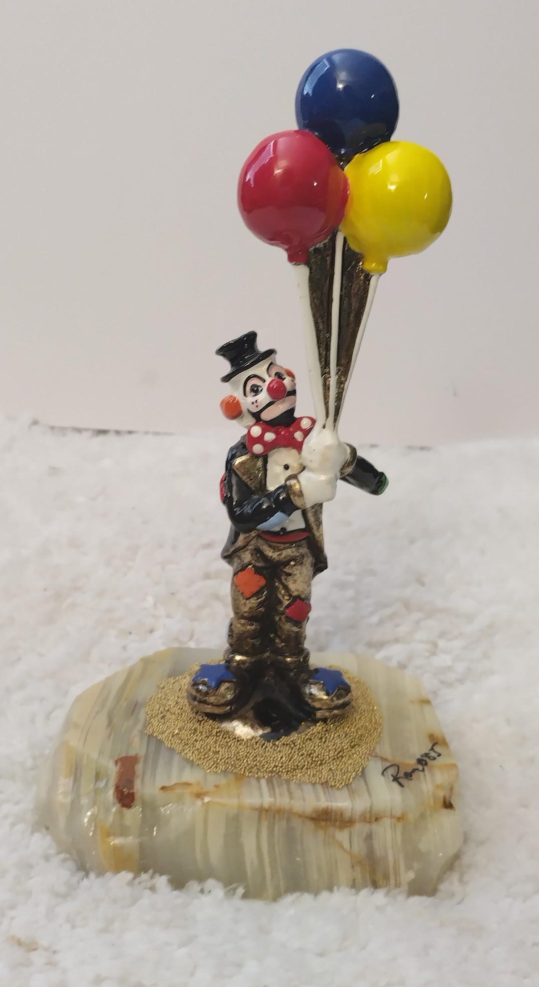 Ron Lee Clown Pee Wee Balloons Signed - Etsy