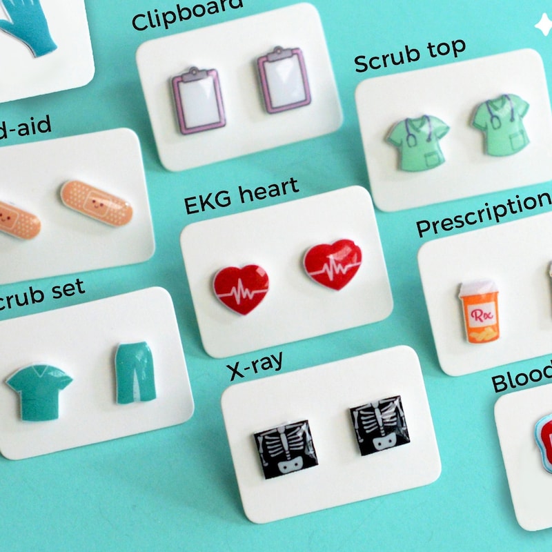 Nurse Earrings - Etsy