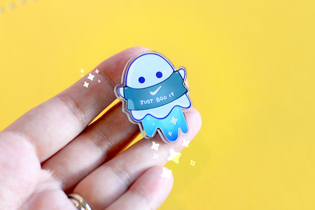Ghost Pin-kawaii Cute Acrylic Pin- Pins for Bags- Pins for Backpacks ...