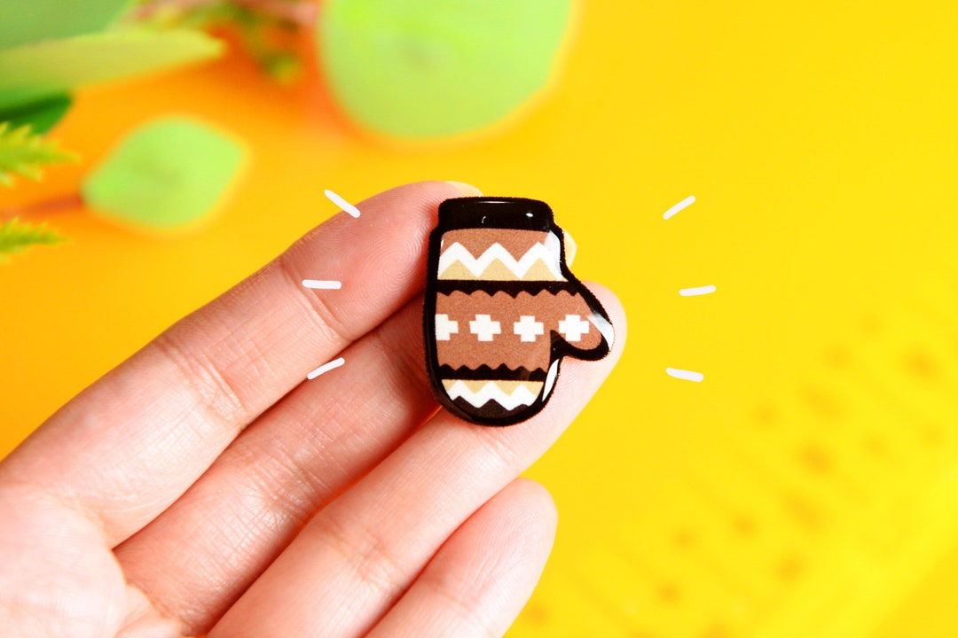 Bernie Sanders Mitten Pin- Enamel Coated Pin- Lapel Pin Badge- Bernie ...