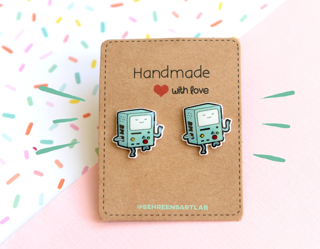 BMO Earrings Adventure Time Earring Cute Earrings Adventure Time BMO ...