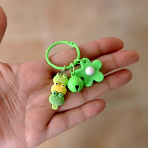 Cute Froggy Keychain- Frog Snack- Frog Keychains- Cute Keychain- Frog ...