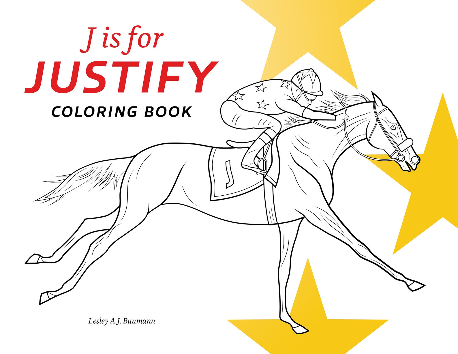 J is for Justify Coloring Book - Etsy