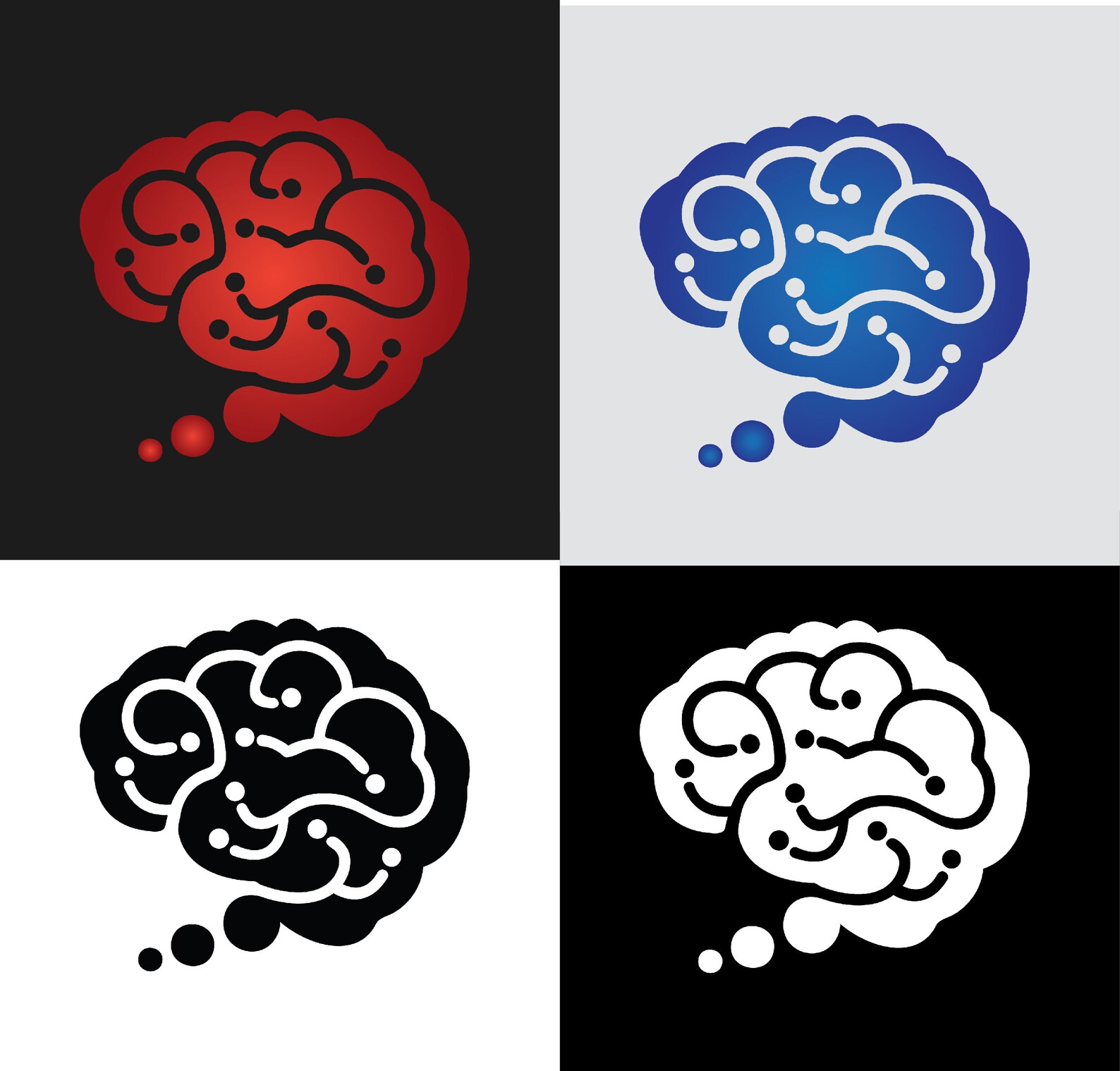 Brain Svg, Mind Svg, Genius Svg, Smart Svg, Intelligence Svg, Brain ...