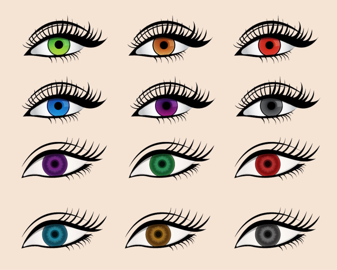 Different Types Of Human Eyes
