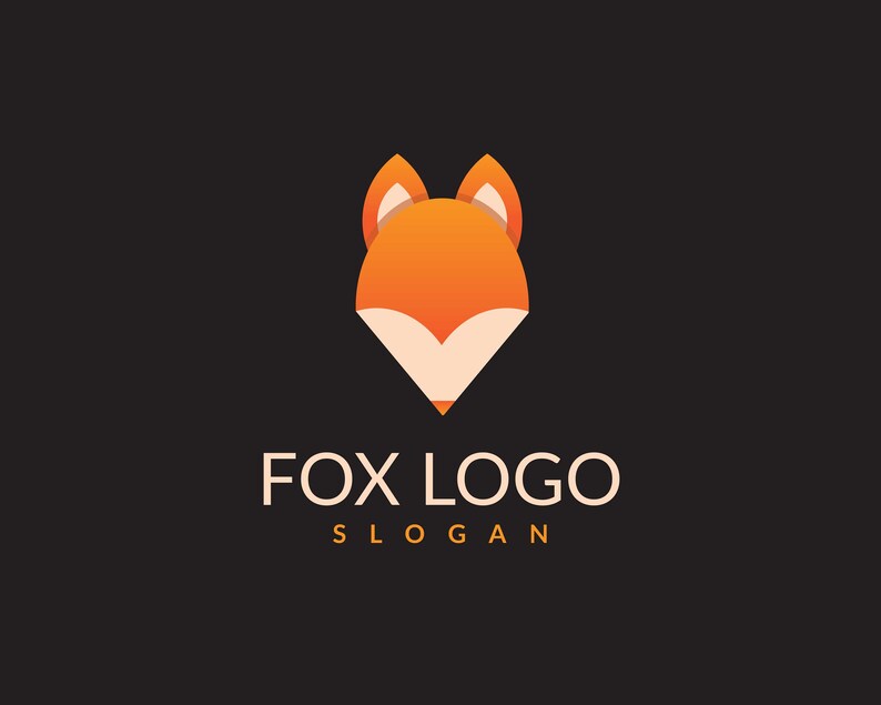 Fox Logo, Wolf Logo, Fox Clipart, Fox Icon, Fox Vector Illustrations ...