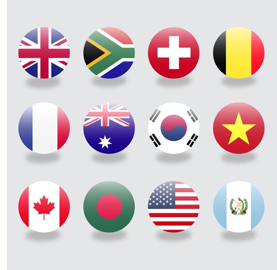 Insignia de la bandera del país svg Australia Bandera de EE. - Etsy México