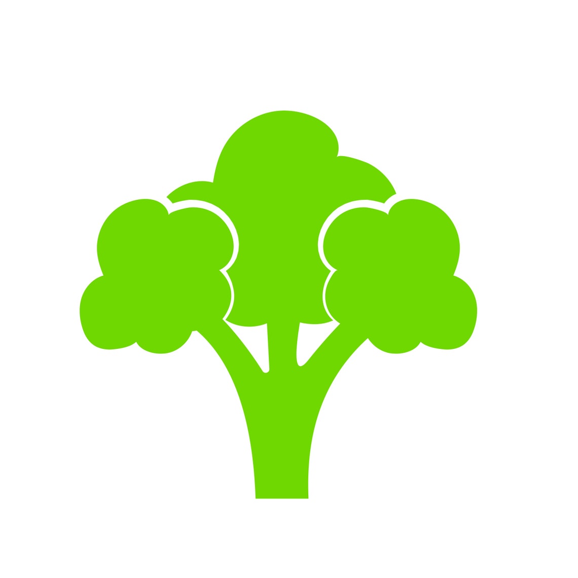 Broccoli SVG, Broccoli Vegetable Clip Art, Vector Broccoli Eps ...