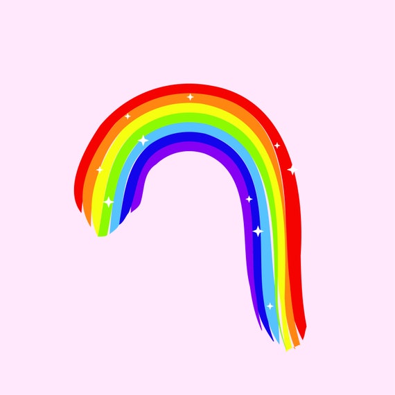 Half Rainbow Clipart