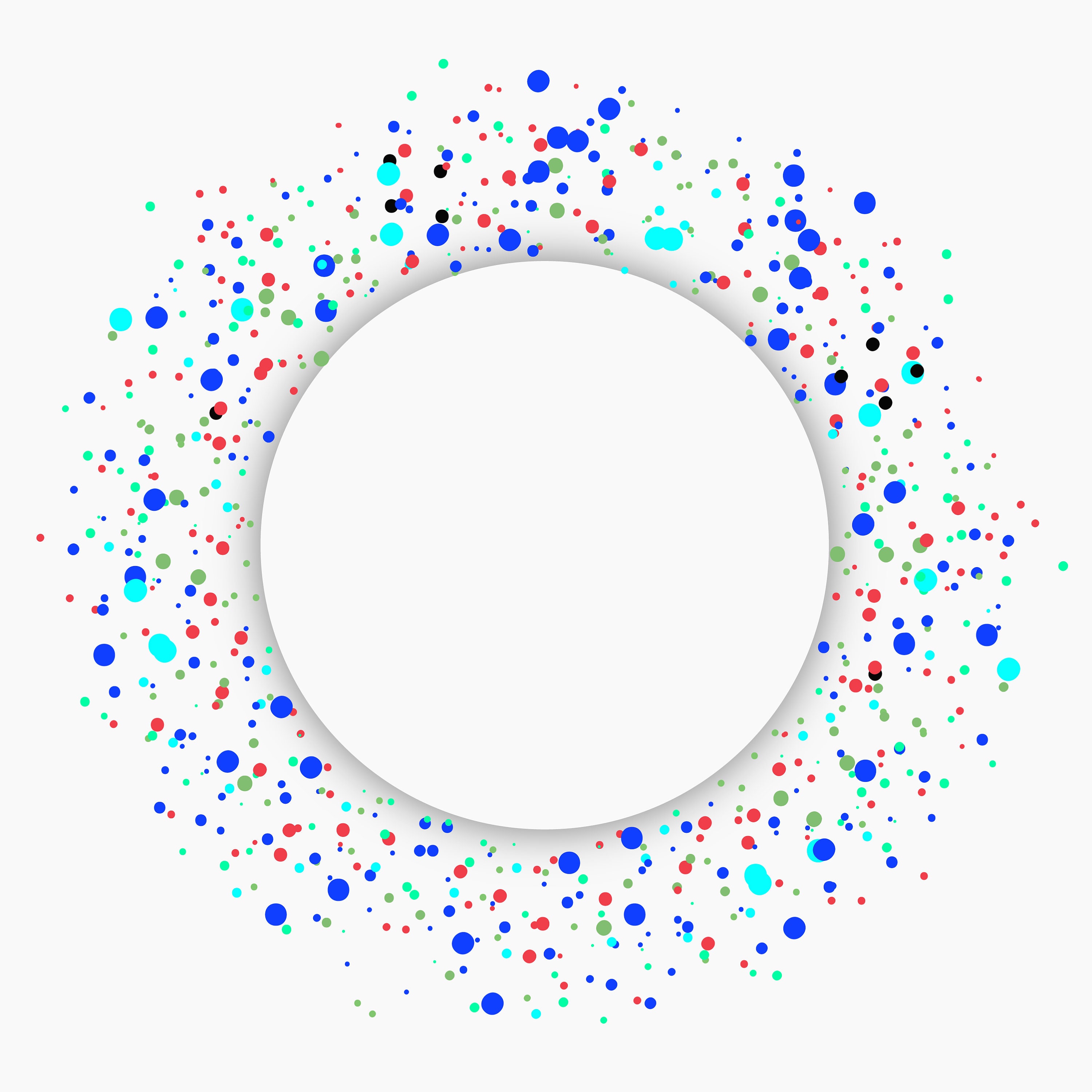 Confetti Vector Design, Confetti Background Svg, Confetti Border Design ...
