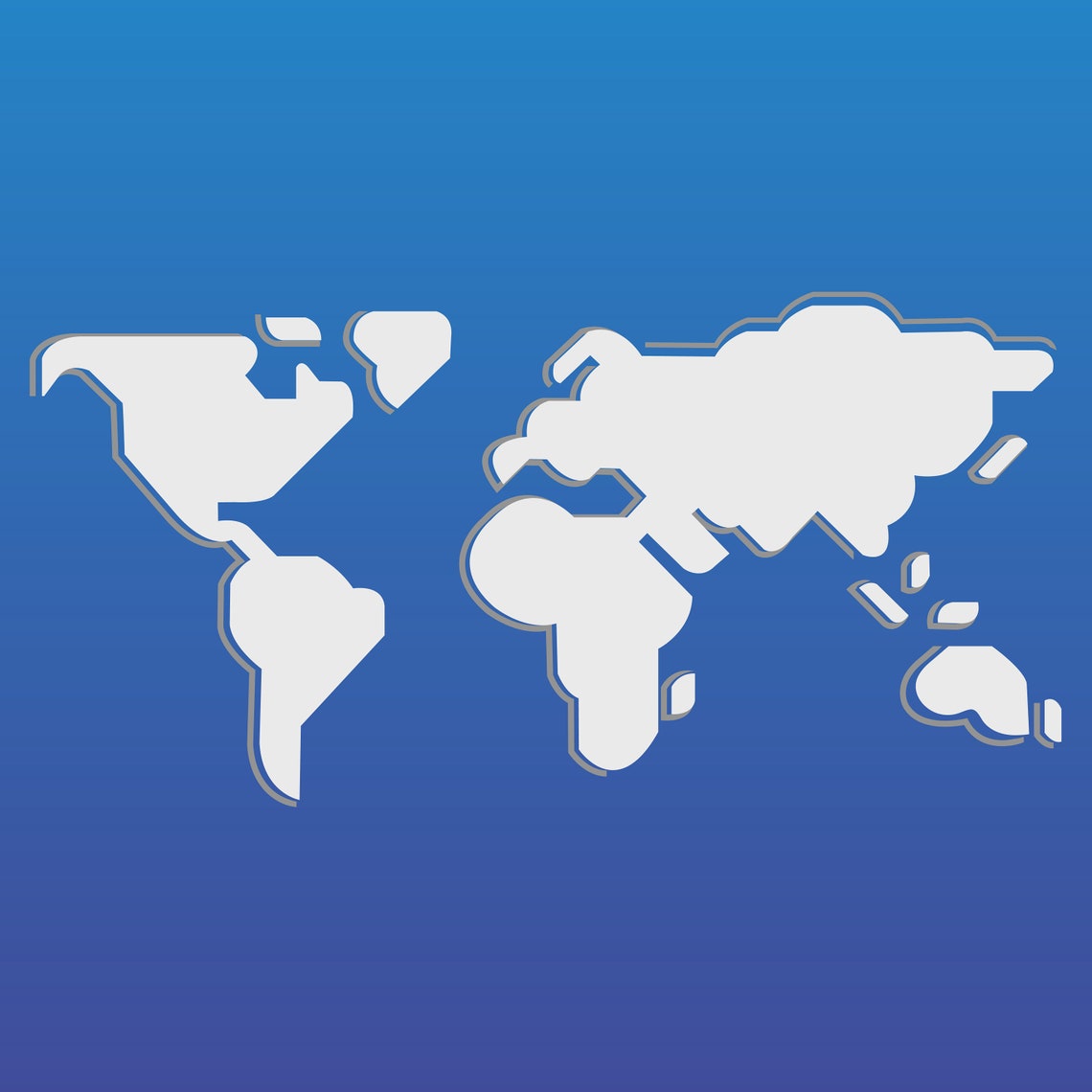 Global map eps World Map svg World map vector designs Globe | Etsy