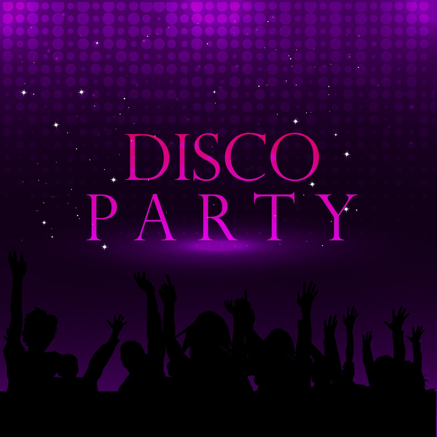 Musical Party Backdrop EPS, Musical Show Banner SVG, Hip Hop Disco ...