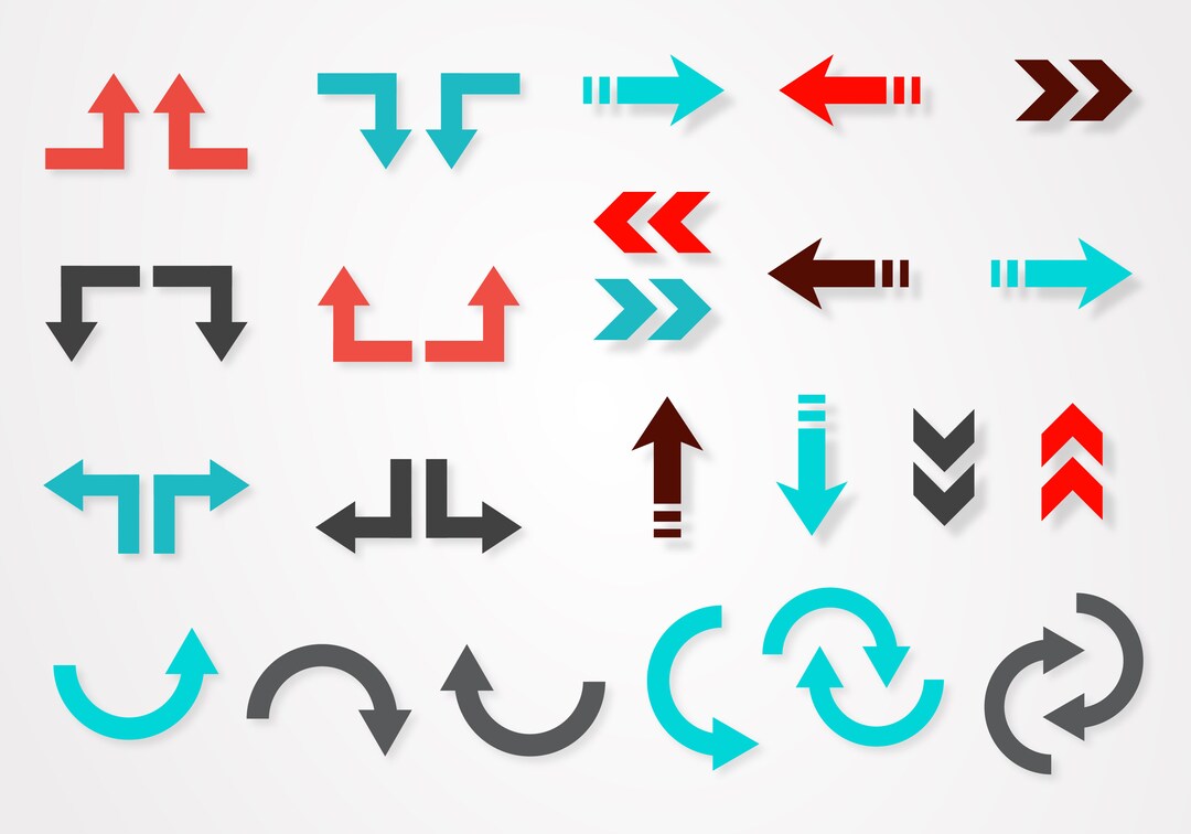 Arrow Svg, Arrow Sign, Arrow Printable, Arrow Stickers, Arrow Planner ...