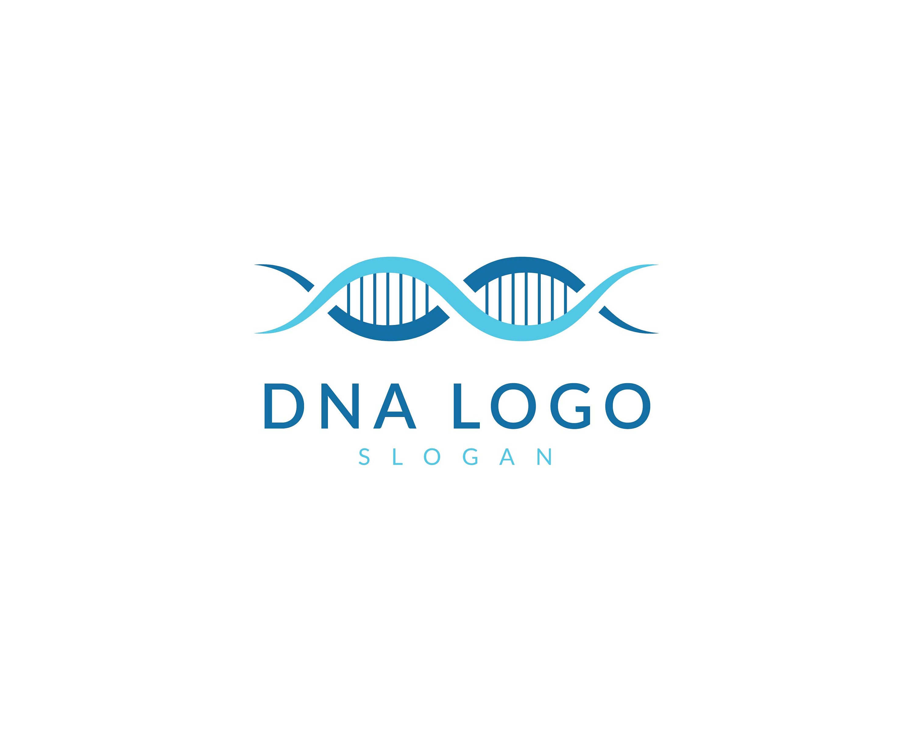 DNA Logo Templates, Split Dna Eps, Dna Icon, Dna Clipart, Science ...