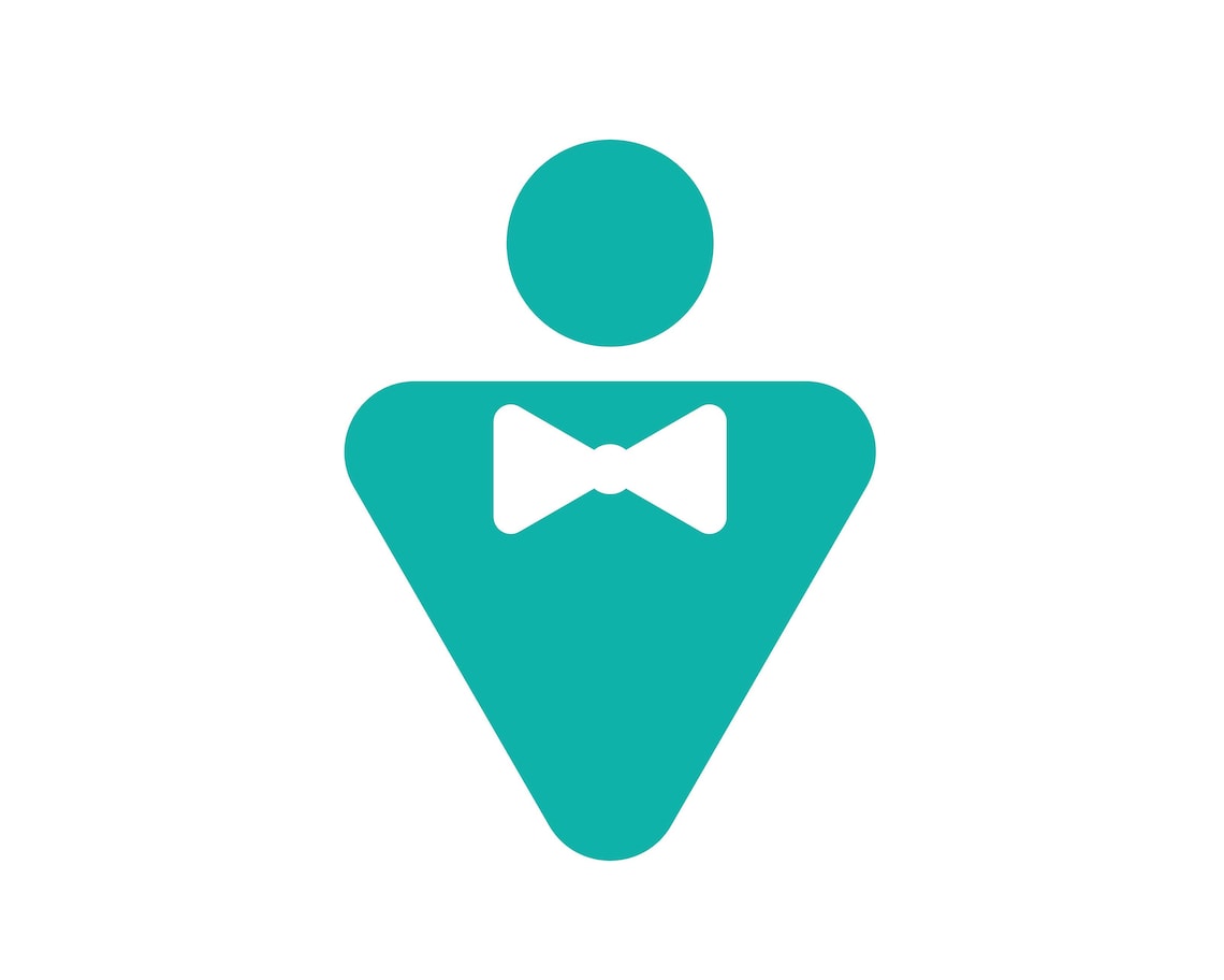 Toilet Sign Board Svg, Man and Woman Washroom, Restroom Sign Svg ...