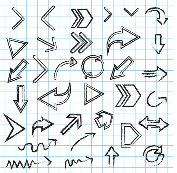 Patrón De Flecha Imprimible