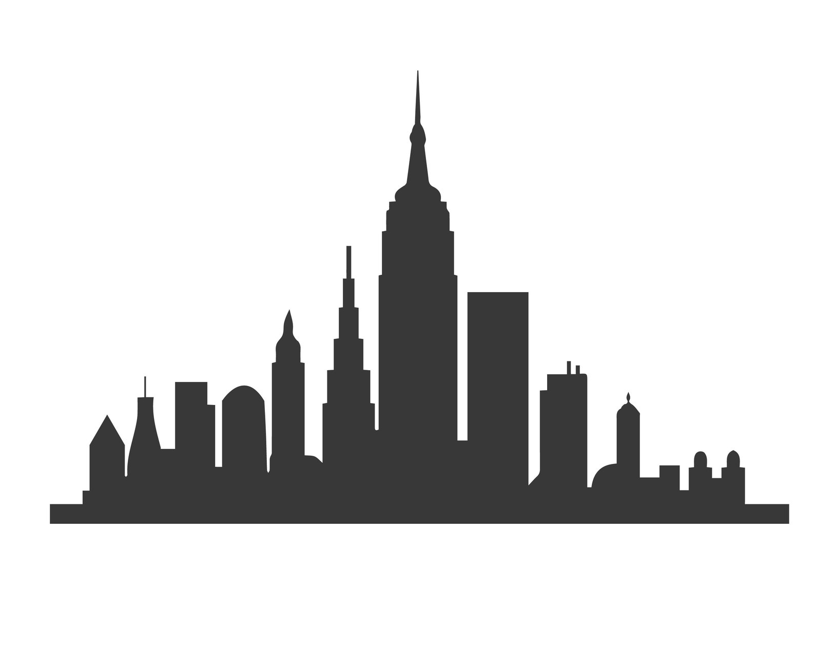 City Skyline Svg, City Svg, Buildings Svg, Cityscape Svg, City Clipart ...