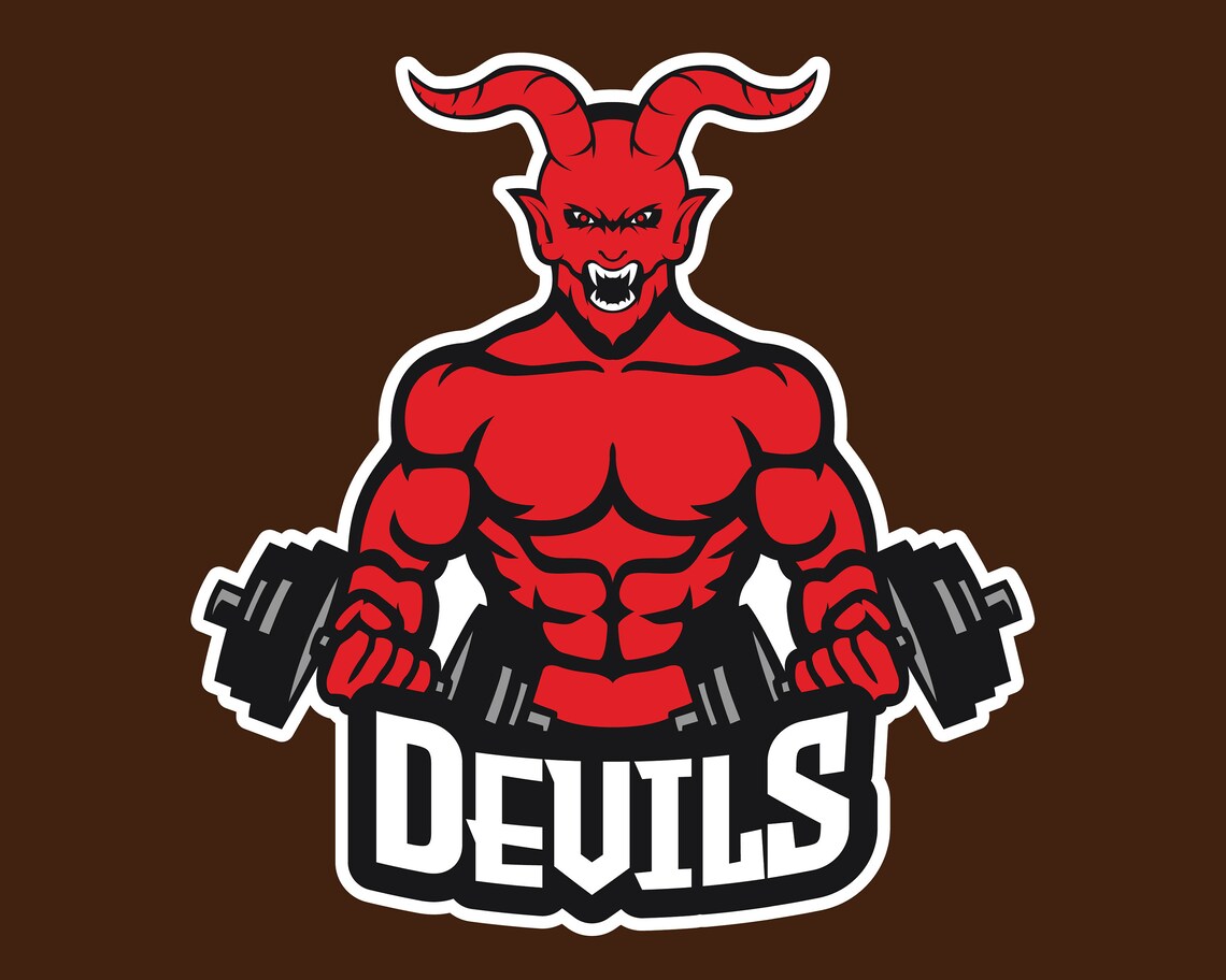 Gym Devil Eps, Fitness Devil Png, Devil Logo, Evil Clipart, Evil ...