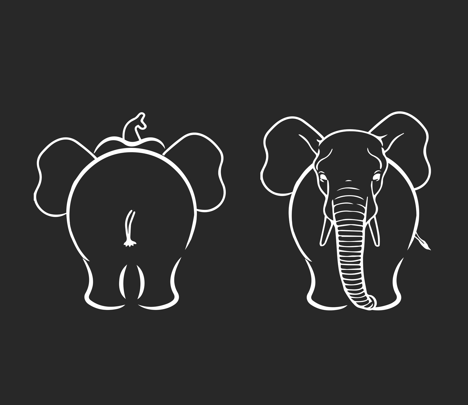 Elephant Svg , Elephant Eps, Elephant Silhouette, Elephant Clipart ...