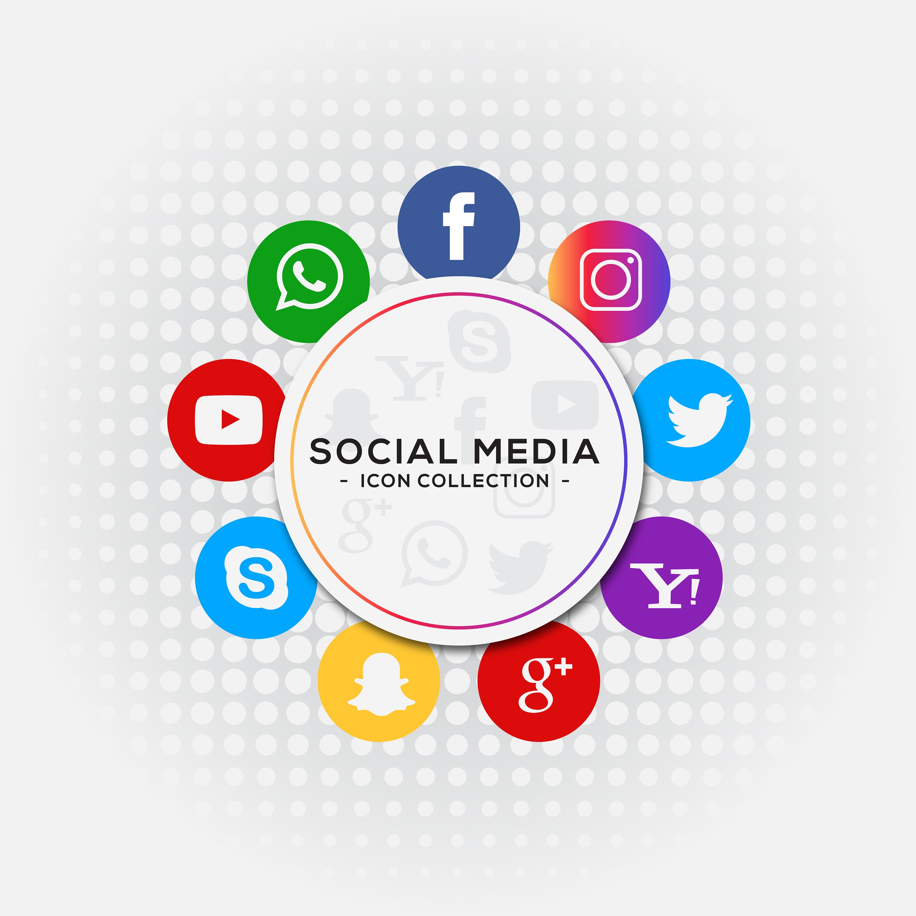 Social Media Icon Design