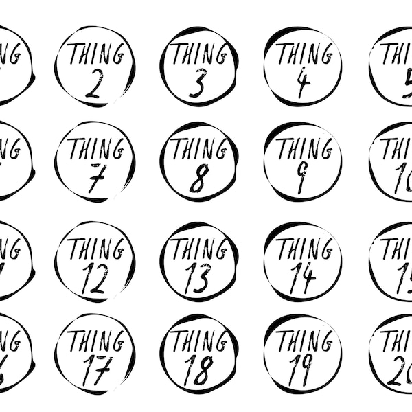 Thing 1 Printable - Etsy