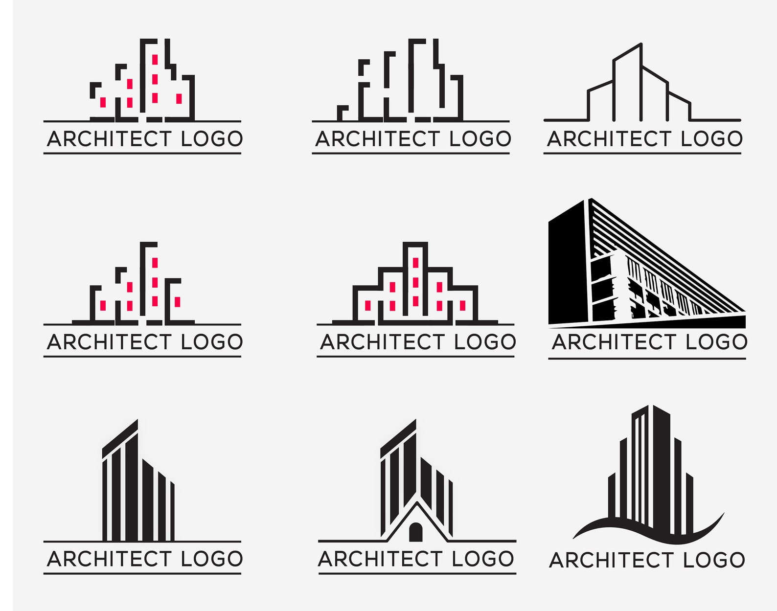 Building Logo Svg, Architect Logo Eps, Real-estate Logo Svg, House ...