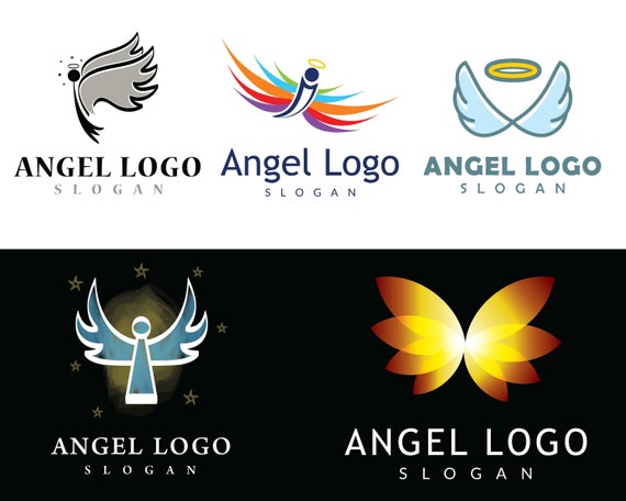 Angel Logo Vector