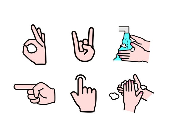 Zeigende Hand Emoji Hand Emoji Vectors Download Gratis Hoogwaardige